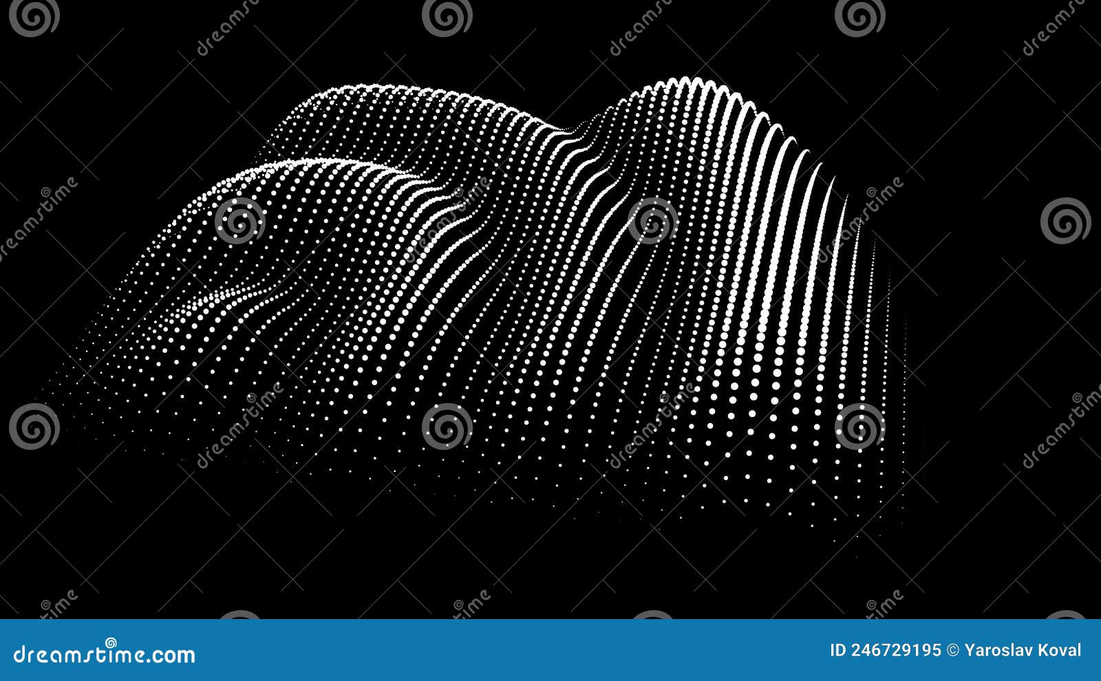 Sinusoidal Formula Distortion Sine Wave And Waveform. Graph Of A 3d ...
