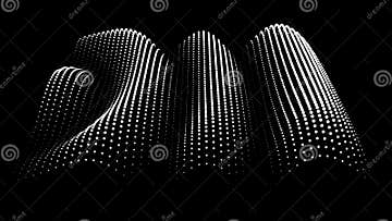 Sinusoidal Formula Distortion Sine Wave and Waveform. Graph of a 3d ...