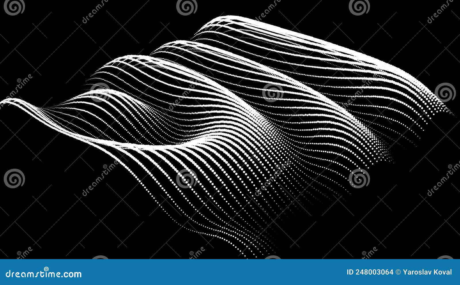 Sinusoidal Formula Distortion Sine Wave And Waveform. Graph Of A 3d ...