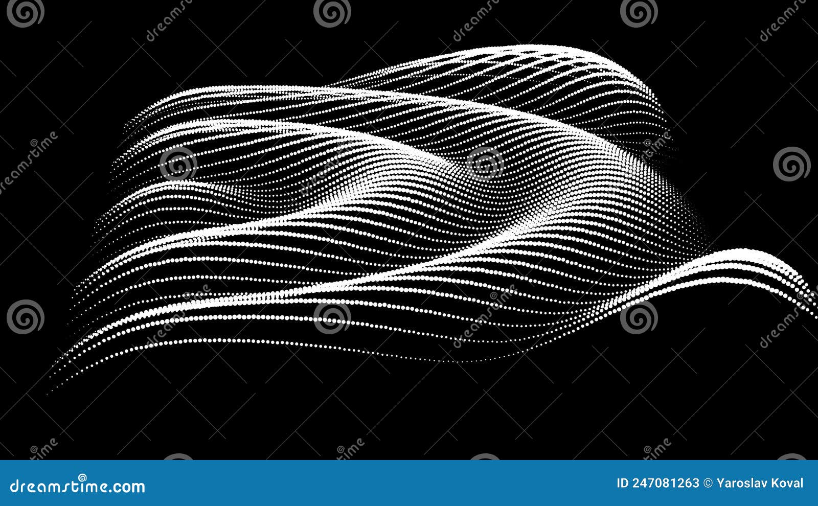 Sinusoidal Formula Distortion Sine Wave and Waveform. Graph of a 3d ...