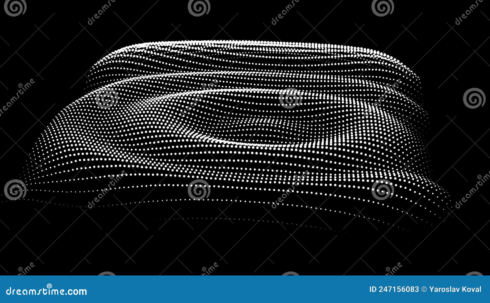 Sinusoidal Formula Distortion Sine Wave And Waveform. Graph Of A 3d ...