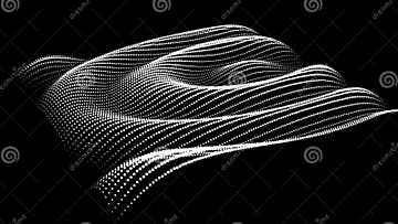 Sinusoidal Formula Distortion Sine Wave and Waveform. Graph of a 3d ...