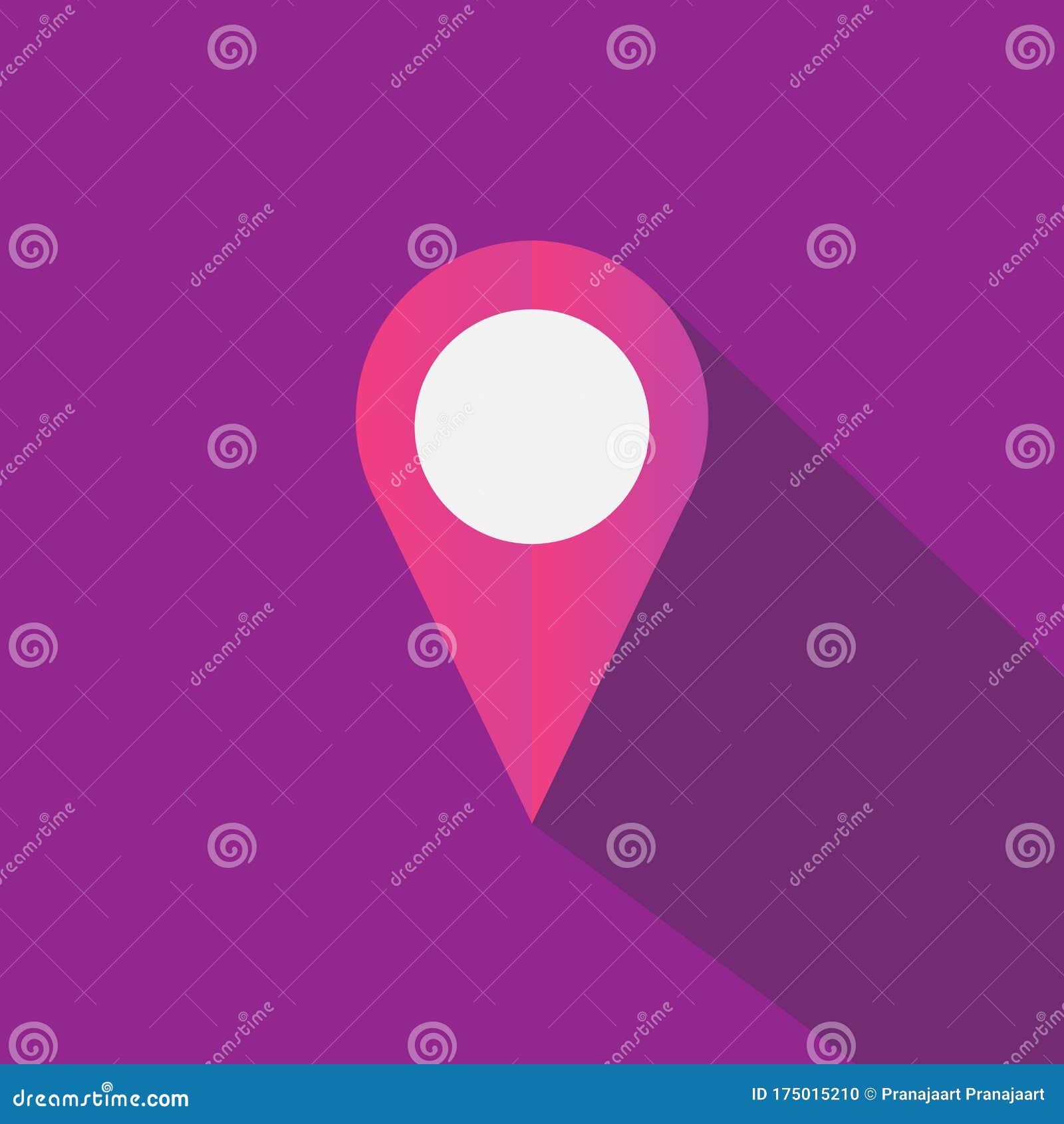 Map Pin Logo Design Elemen stock vector. Illustration of mobile - 175015210