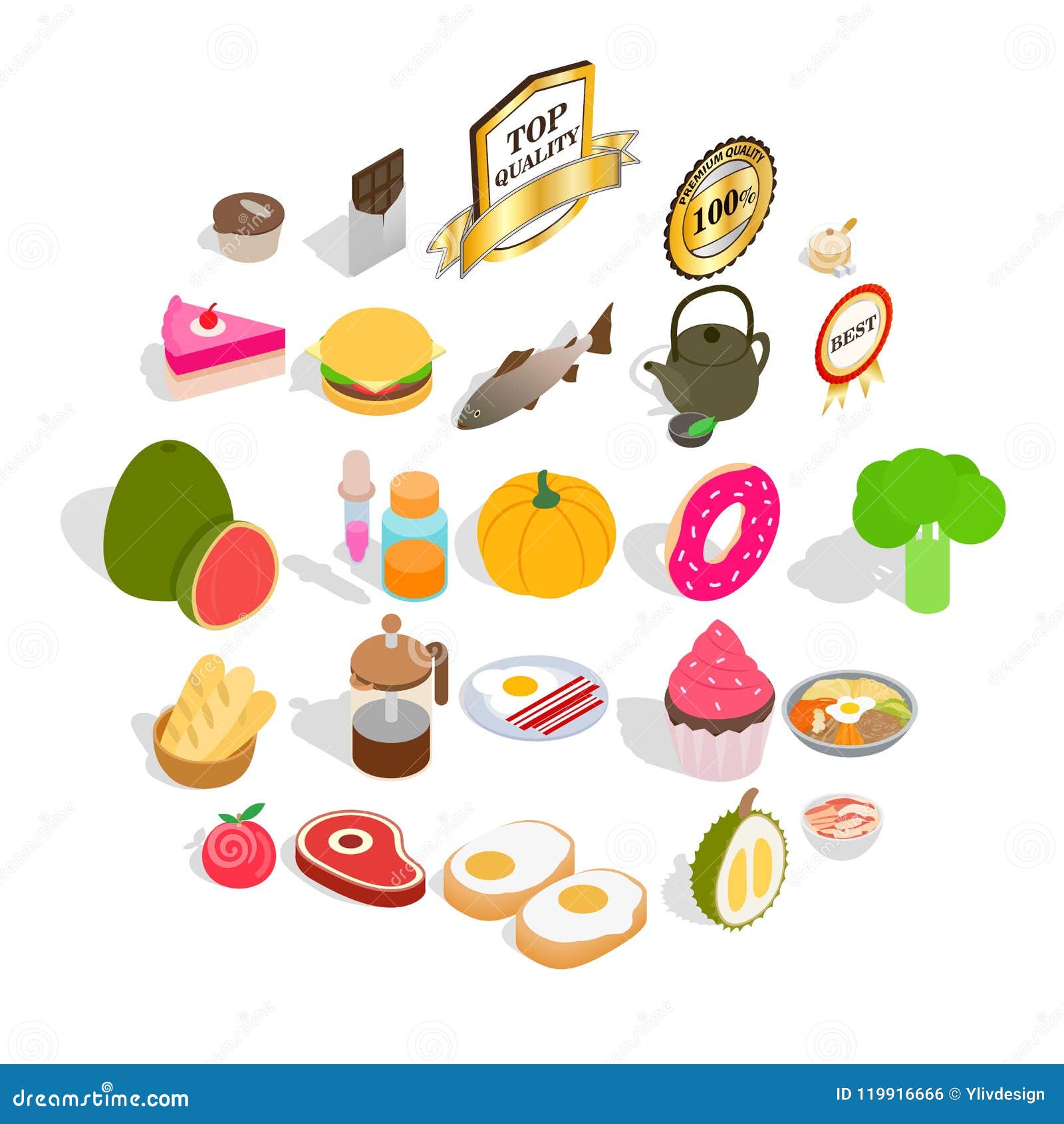 Sip Icons Set, Isometric Style Stock Vector - Illustration of isolated ...