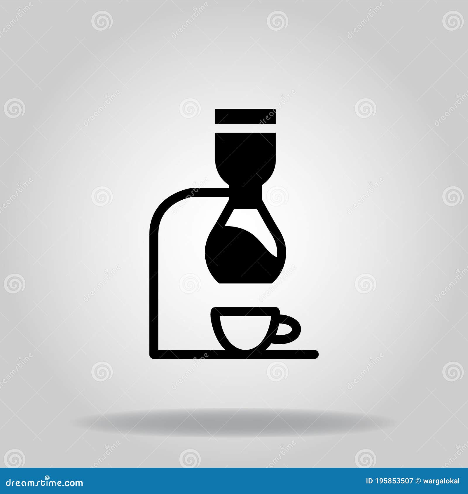 Siphon Icon or Logo in Glyph Stock Vector - Illustration of machine ...