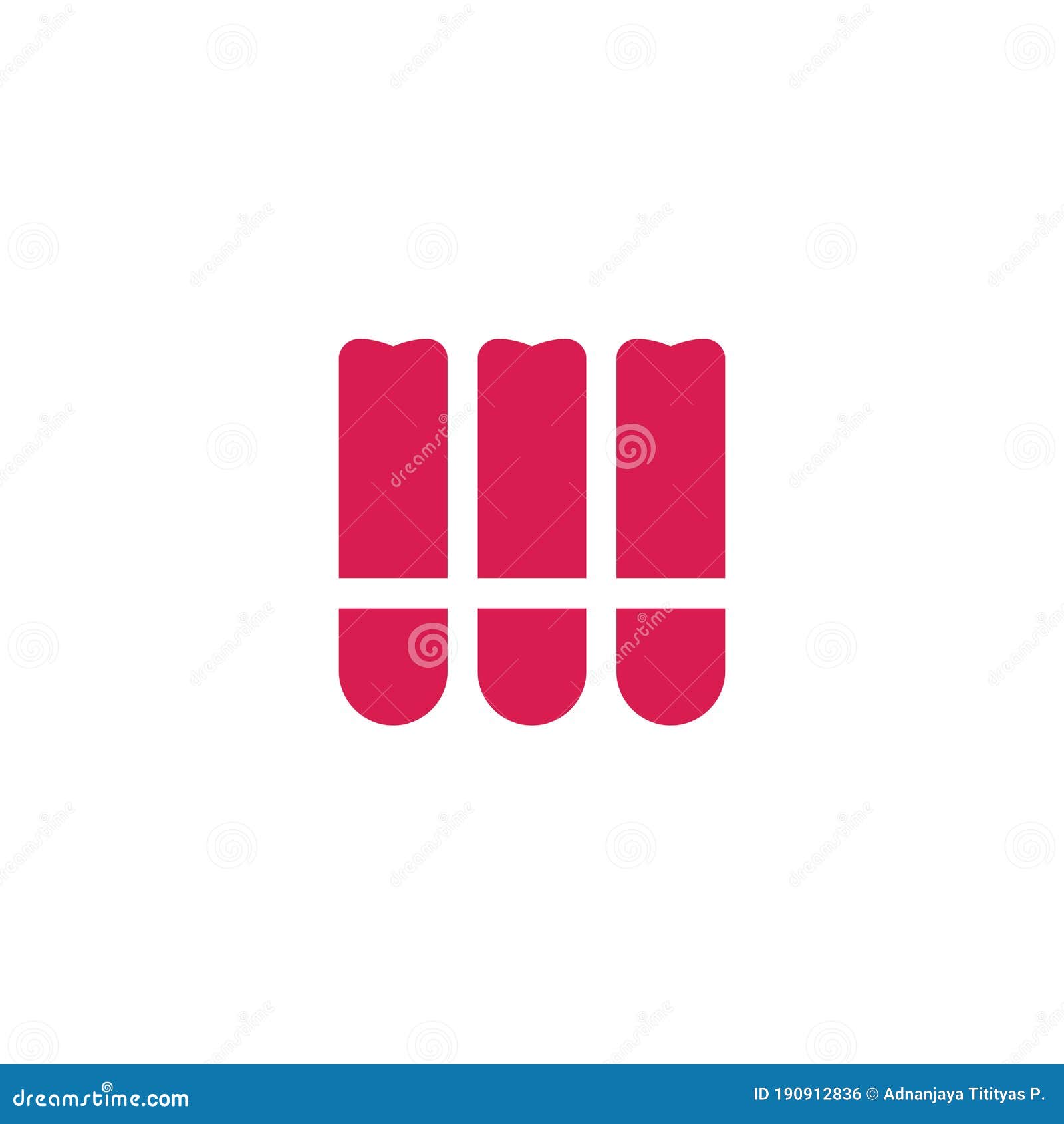 Siple Geometric Abstarct Window Logo Vector Stock Vector - Illustration ...