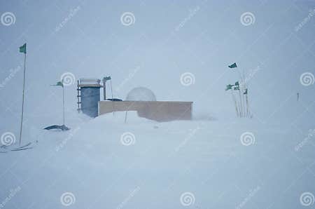 Siple Station Antarctica stock image. Image of studies - 18300699