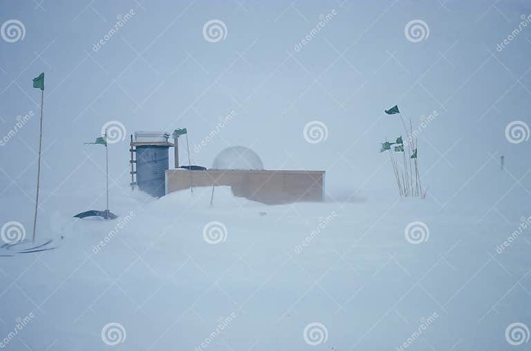 Siple Station Antarctica stock image. Image of studies - 18300699