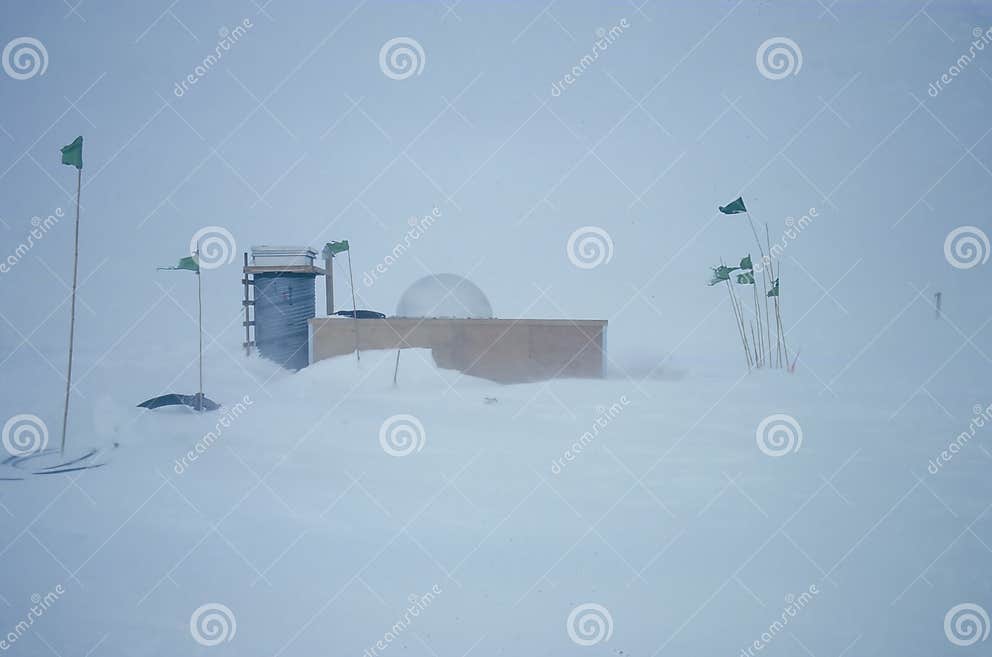 Siple Station Antarctica stock image. Image of studies - 18300699