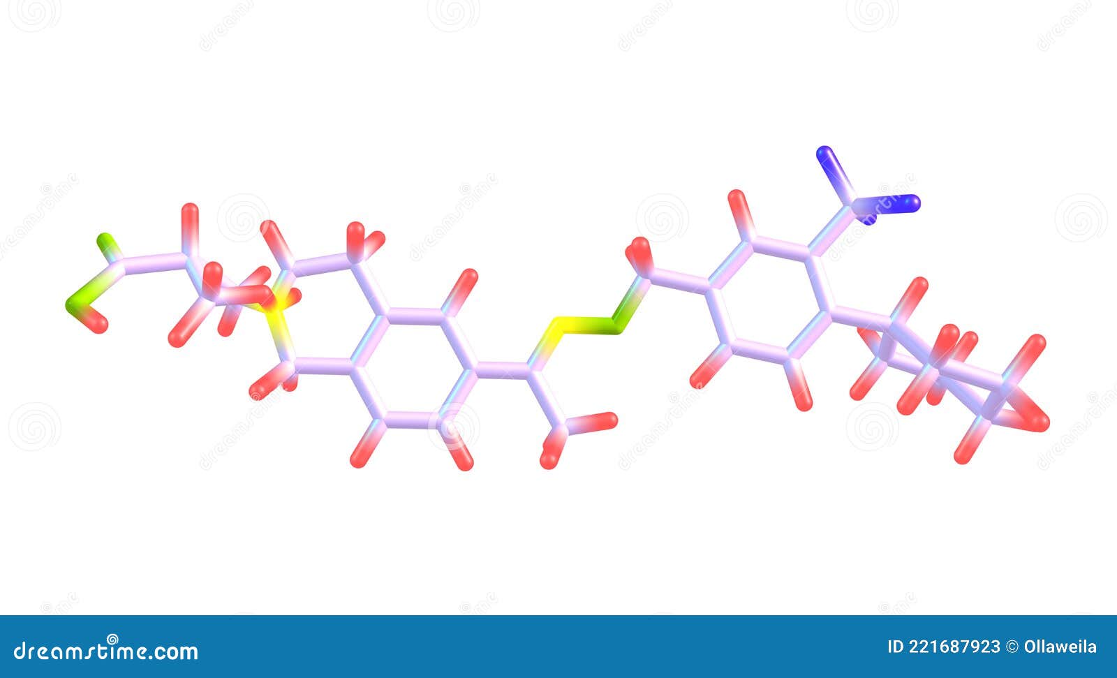 Sphingosine-1-phosphate Or S1P Signaling Molecule. Skeletal Formula ...
