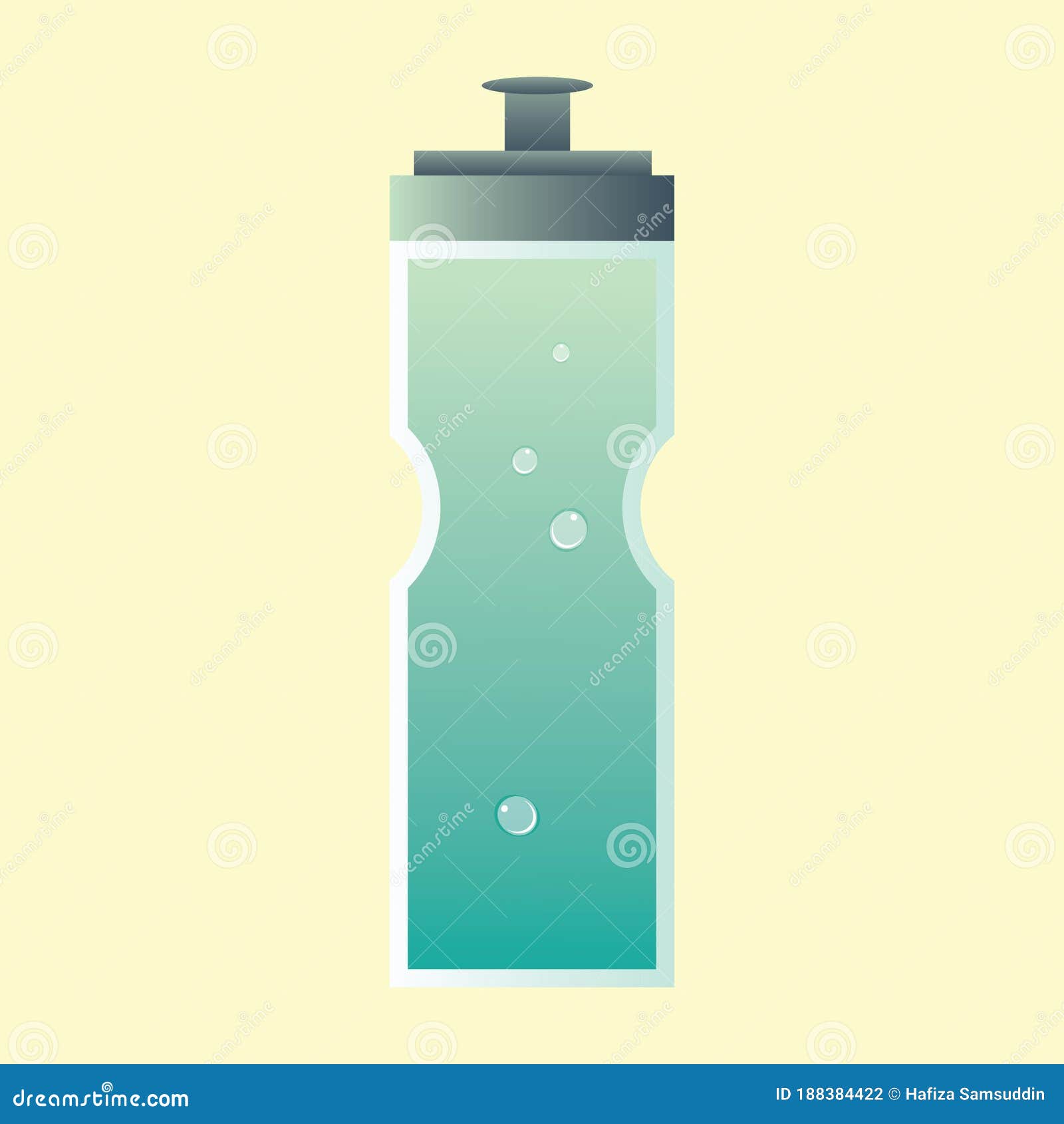 Sipper Bottle. Vector Illustration Decorative Design Stock Vector ...