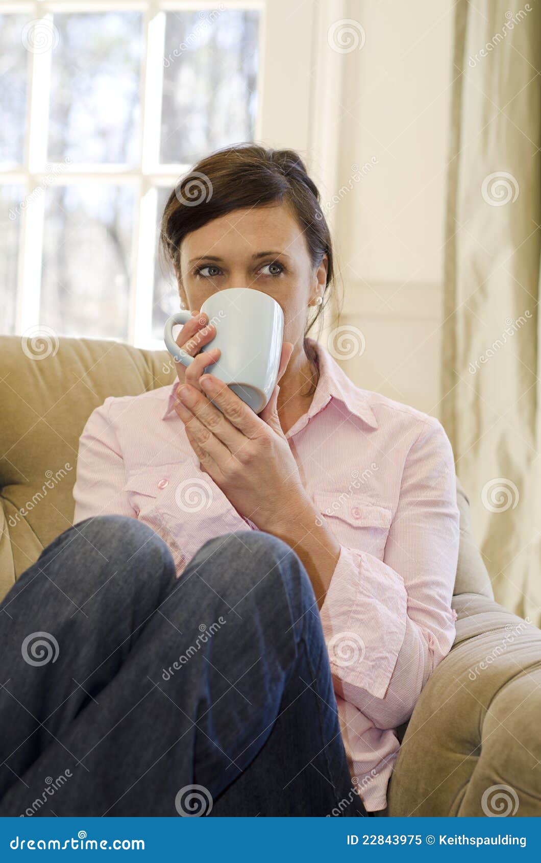 Sipping stock image. Image of hold, adult, morning, emotion - 22843975