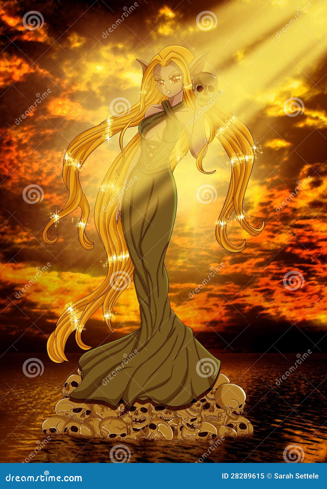 Siren stock illustration. Illustration of death, magic - 28289615