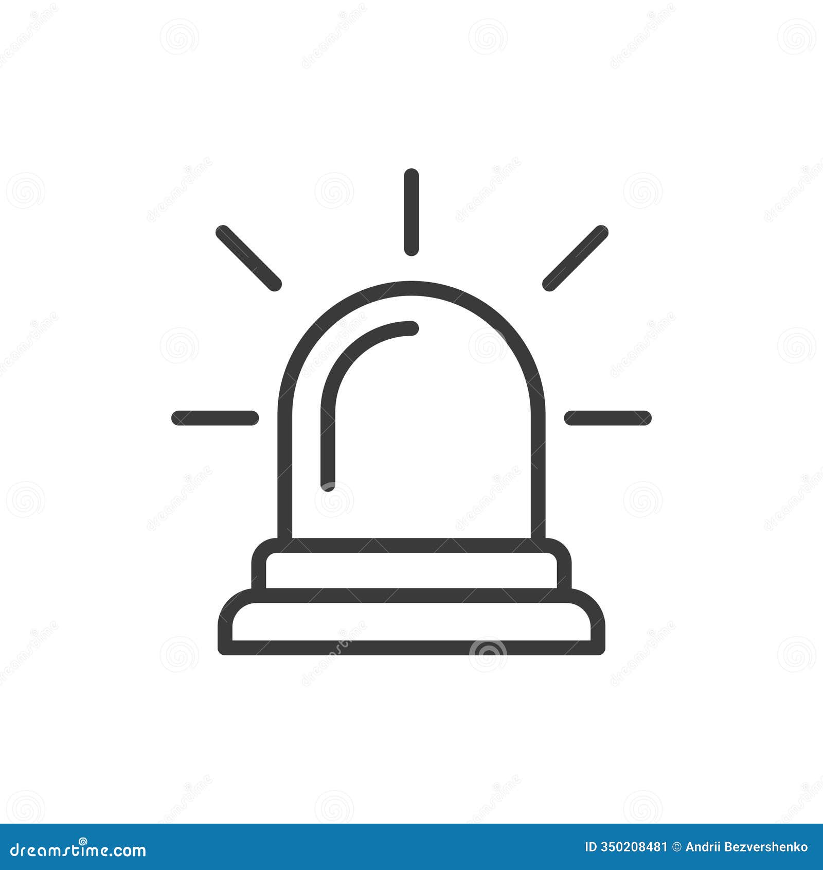 Siren, Icon In Line Design. Siren, Alarm, Warning, Emergency, Alert ... Siren, Icon In Line Design. Siren, Alarm, Warning, Emergency, Alert ...