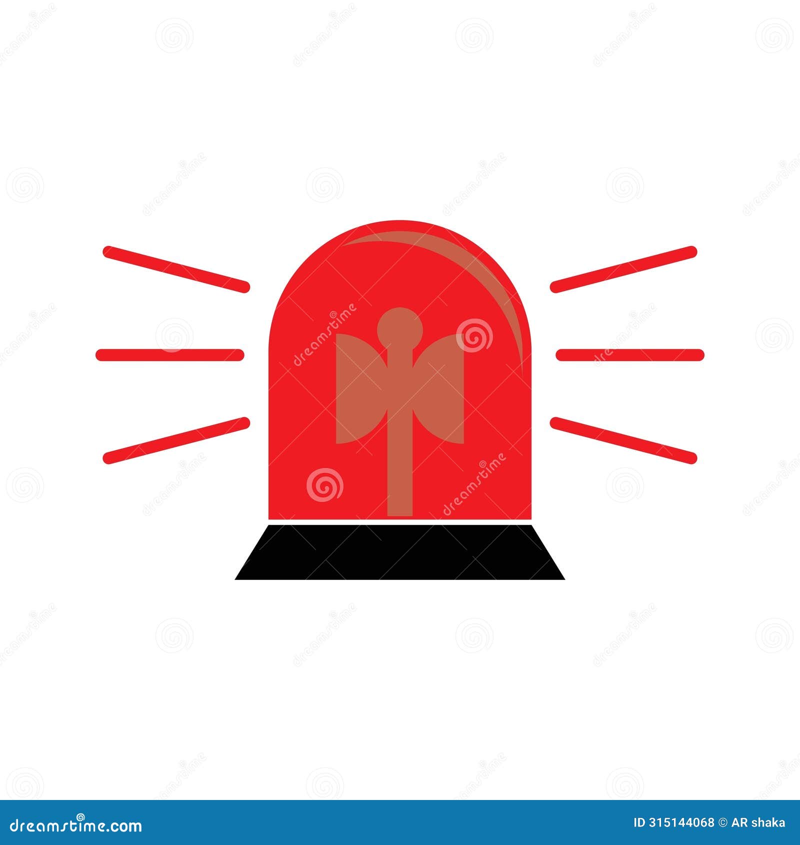 Siren Icon,logo Vector Illustration Design Template Stock Vector ...