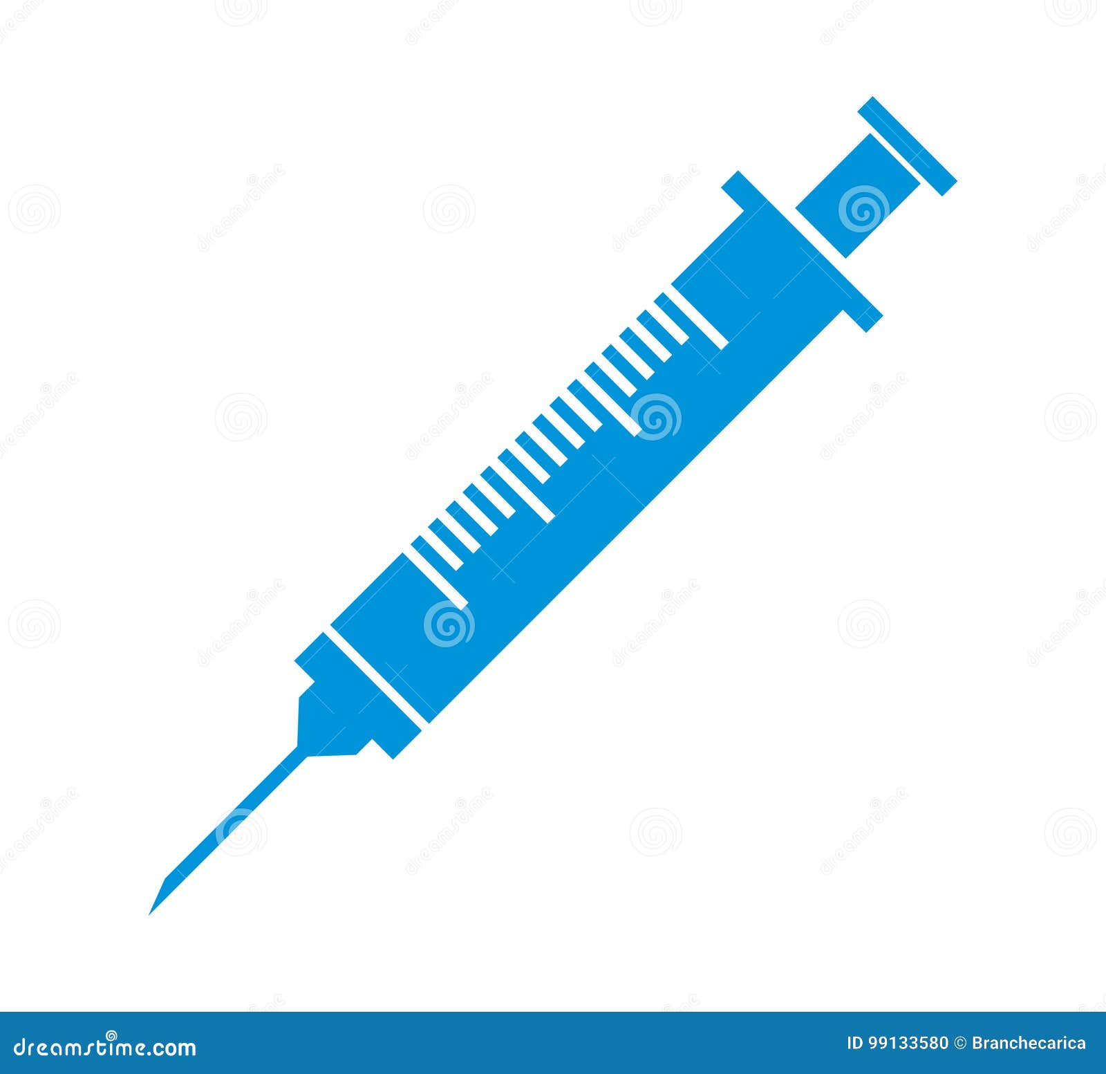 Siringa illustrazione vettoriale. Illustrazione di salute - 99133580