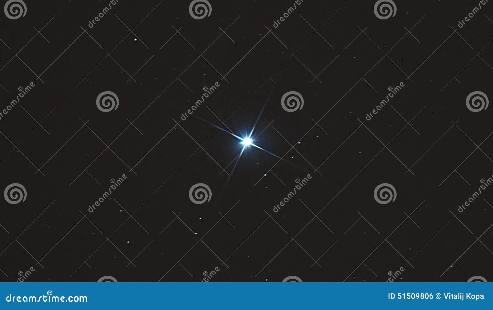 Sirius star stock photo. Image of universe, major, beauty - 51509806