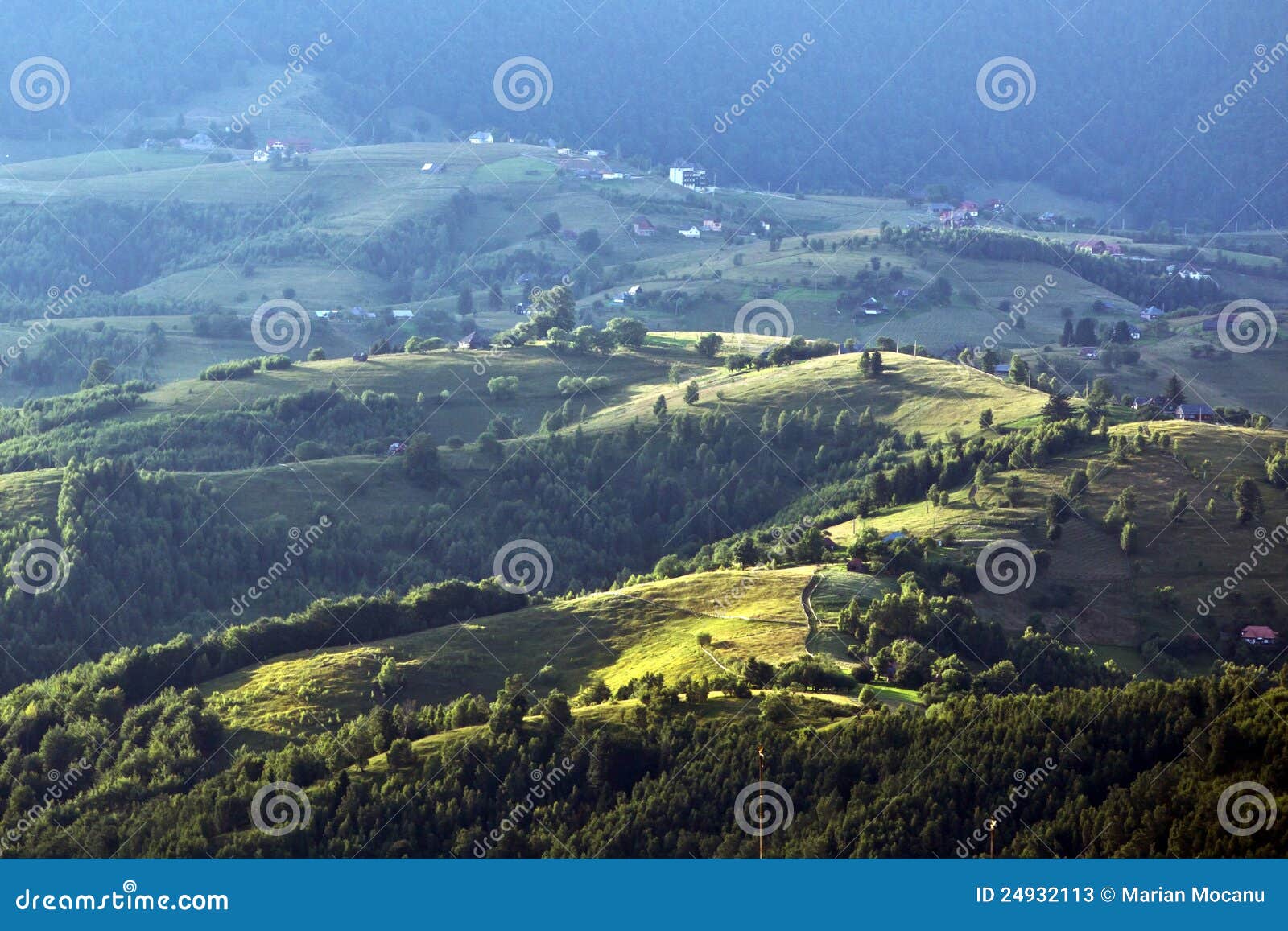 Sirnea stock image. Image of glade, haystack, outdoor - 24932113