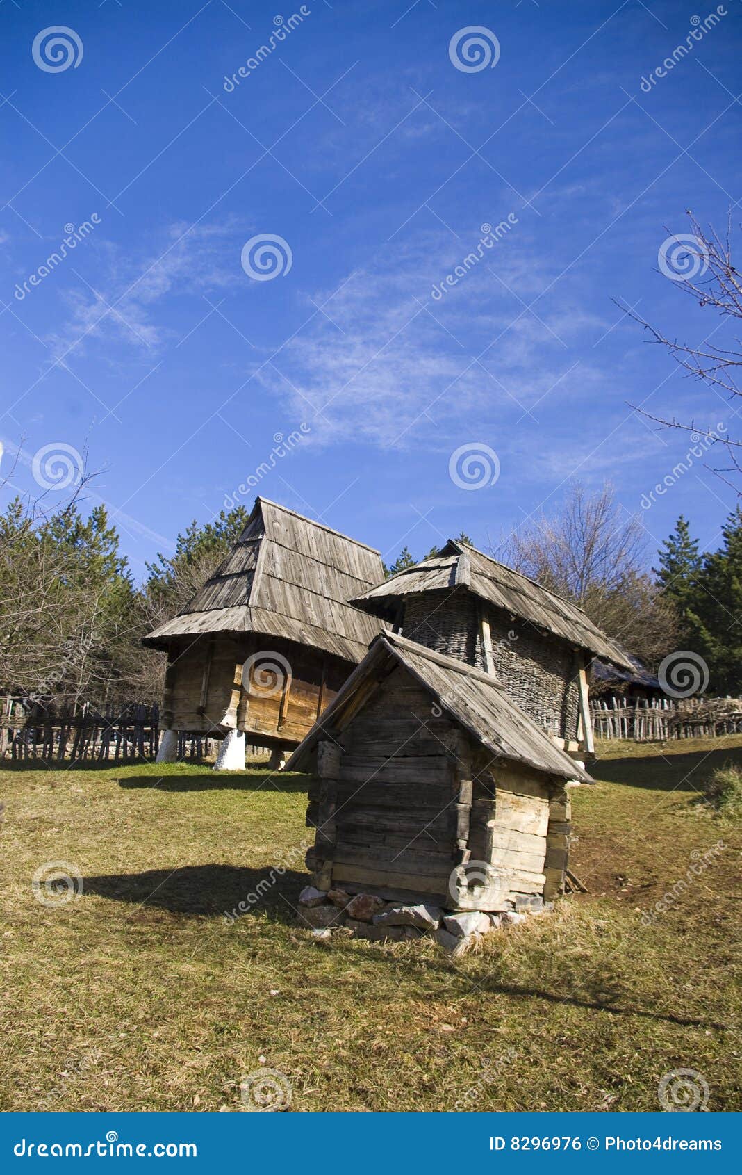 Sirogojno, Villaggio Di Ethno Fotografia Stock - Immagine di campagna ...