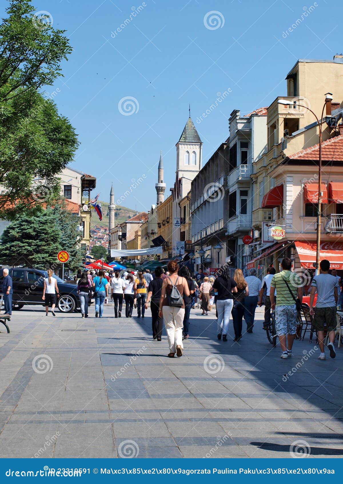 Sirok Sokak, Bitola, Macedonia Editorial Photo - Image of architecture ...