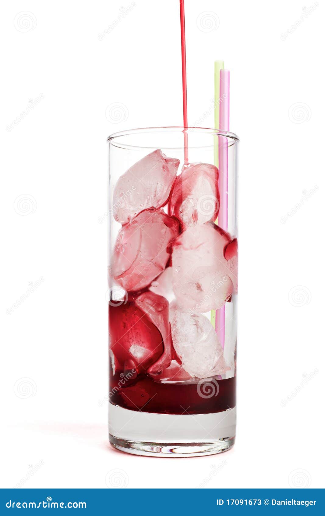 Sirop rouge de fruit image stock. Image du isolement - 17091673