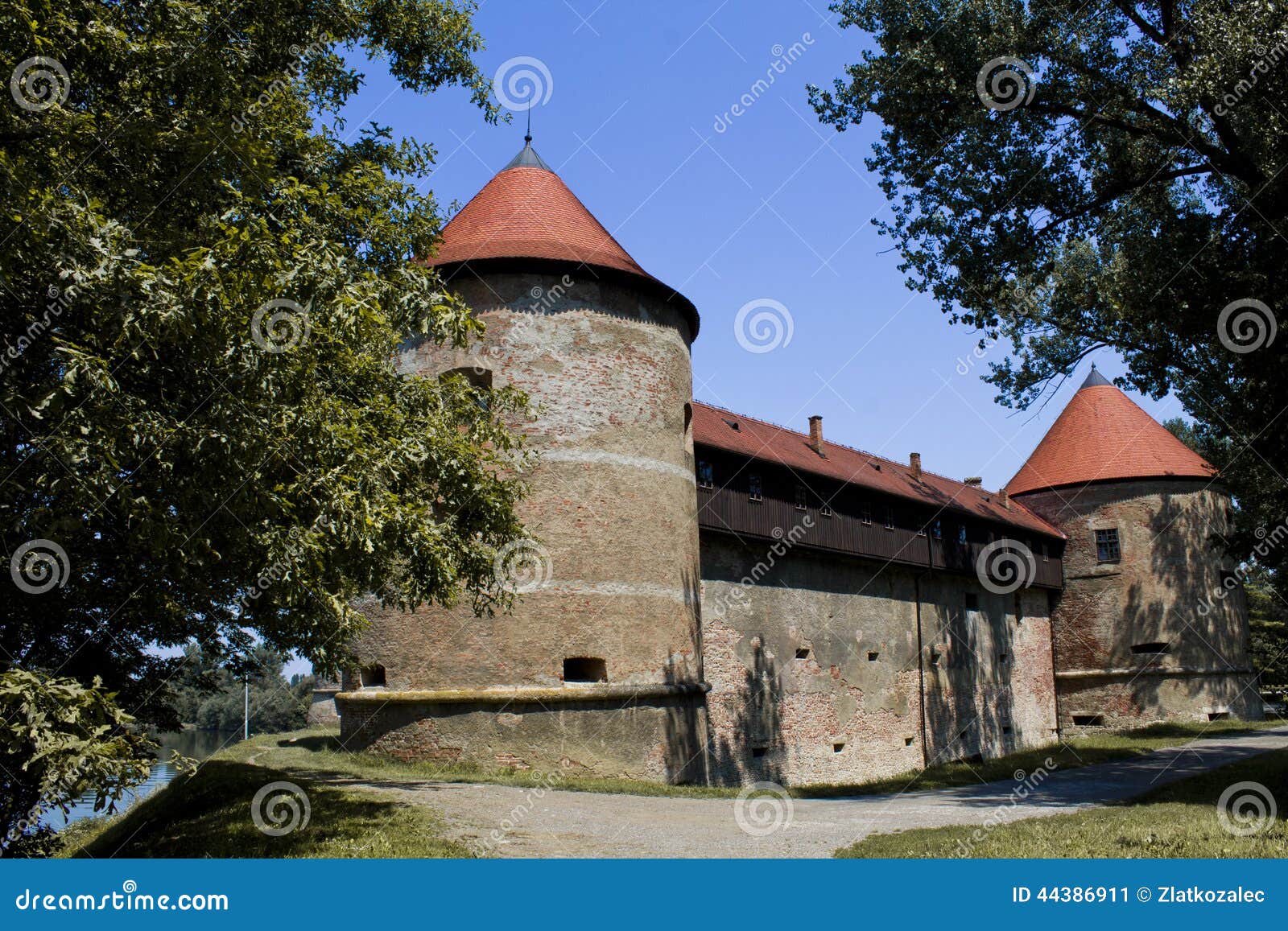 Sisak fortress stock image. Image of city, castle, fortified - 44386911