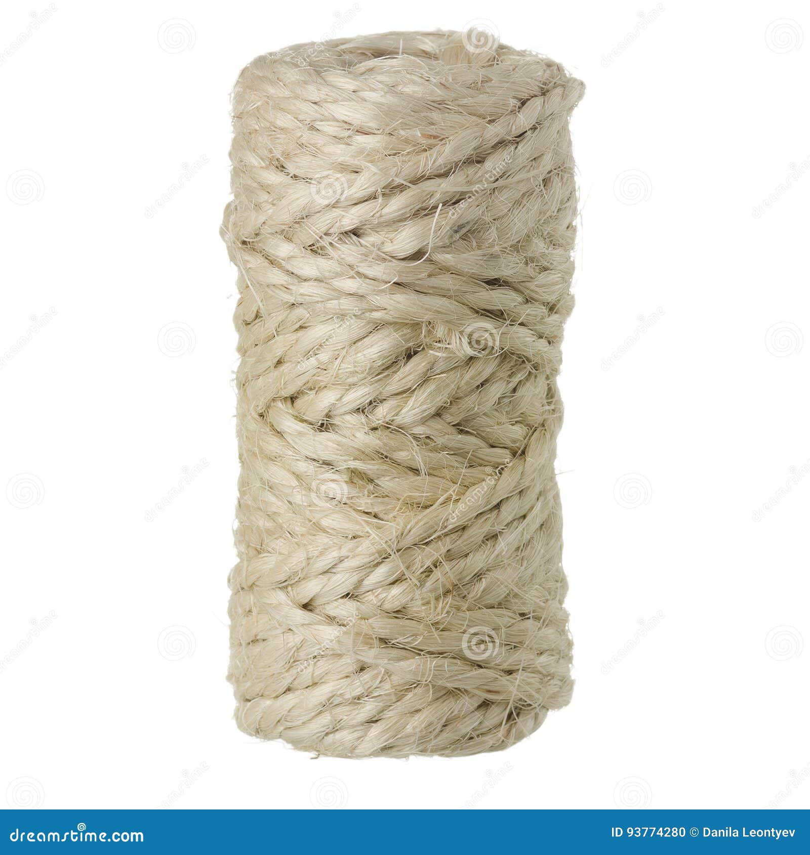 Sisal Rope stock photo. Image of cotton, bind, coarse - 93774280