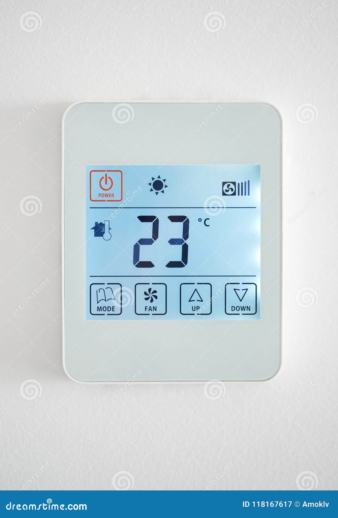 Sistema De Control Del Clima Imagen de archivo - Imagen de comodidad ...