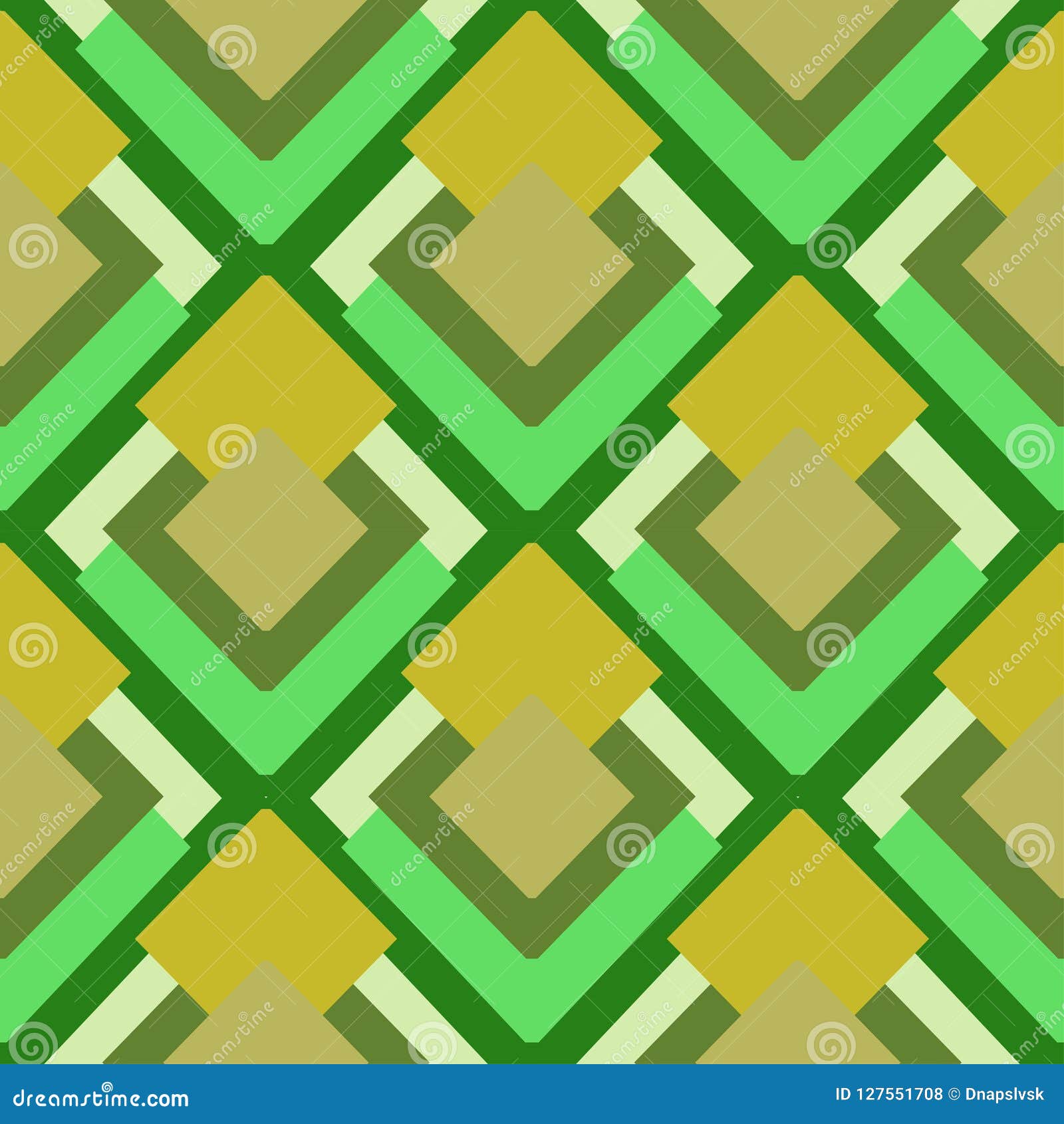 Sistema De Cuadrados Verdes Ilustración del Vector - Ilustración de ...