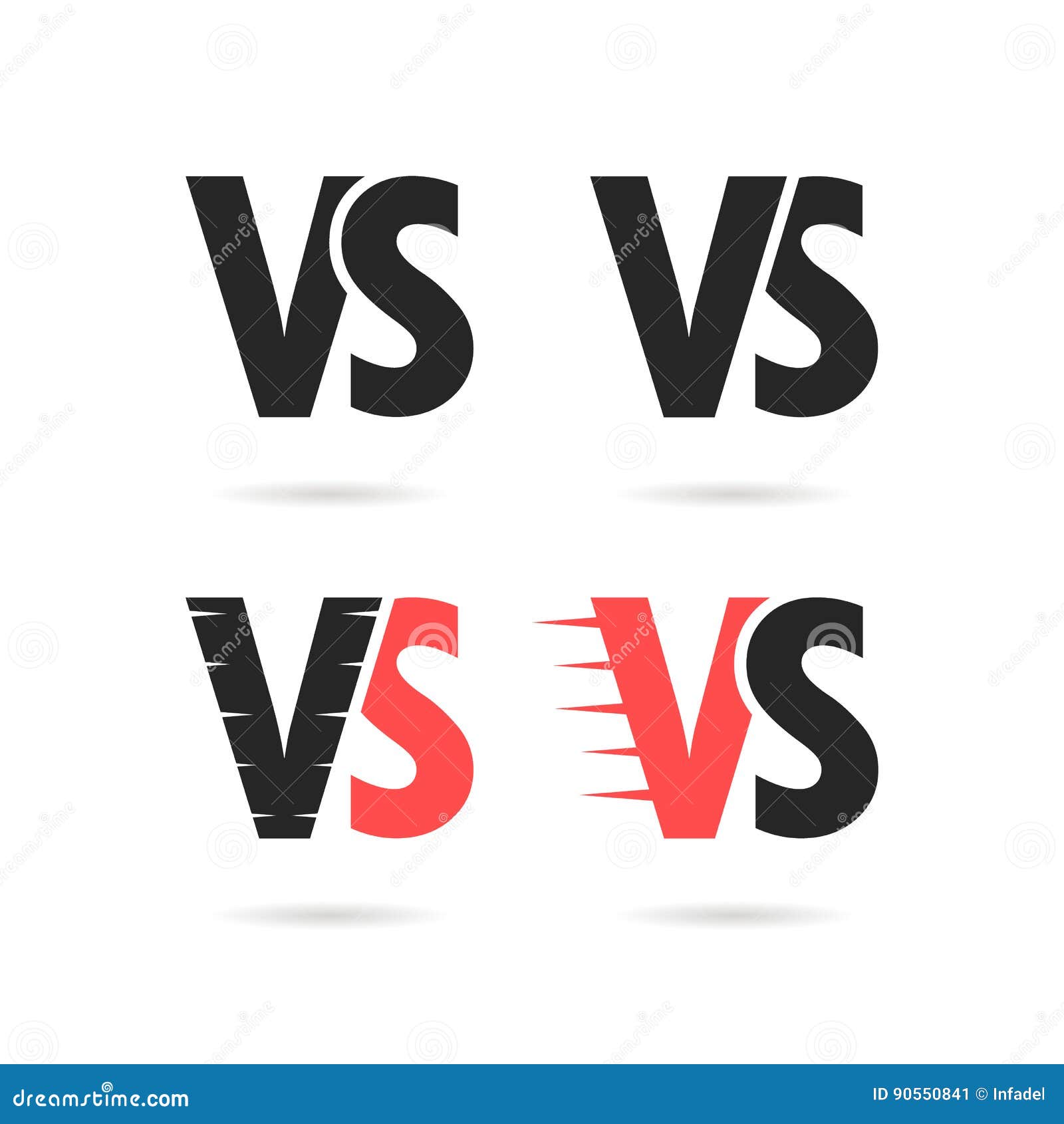 Sistema De Diferente Contra Muestras Ilustración del Vector ...