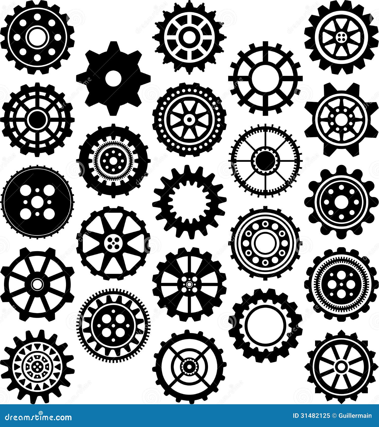 Sistema De Engranajes Foto de archivo libre de regalías - Imagen: 31482125