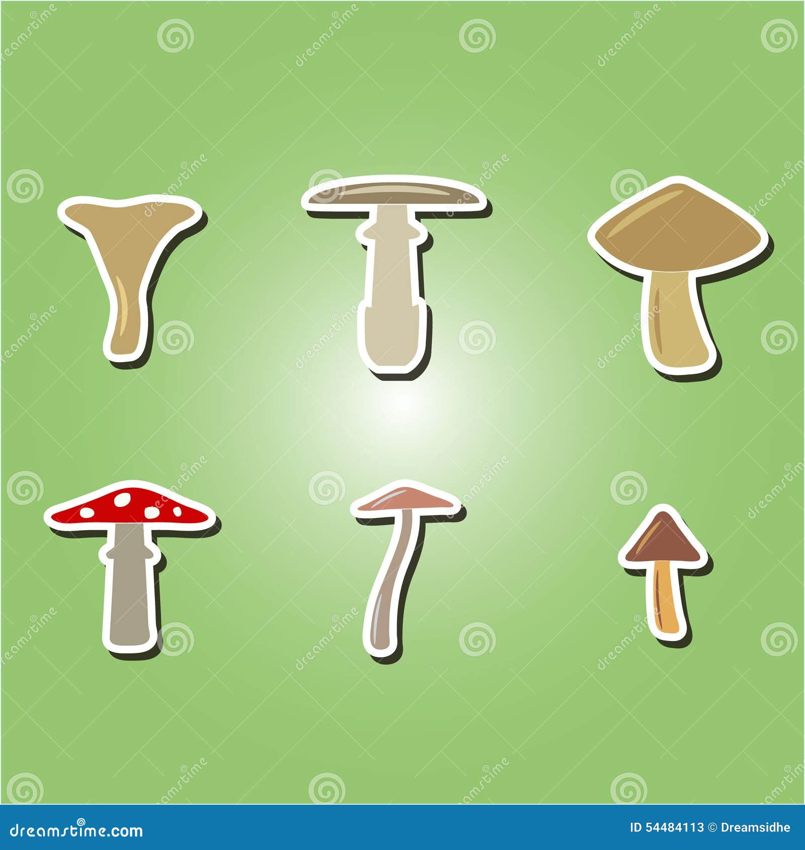 Sistema De Iconos Del Color Con Las Setas Ilustración del Vector ...