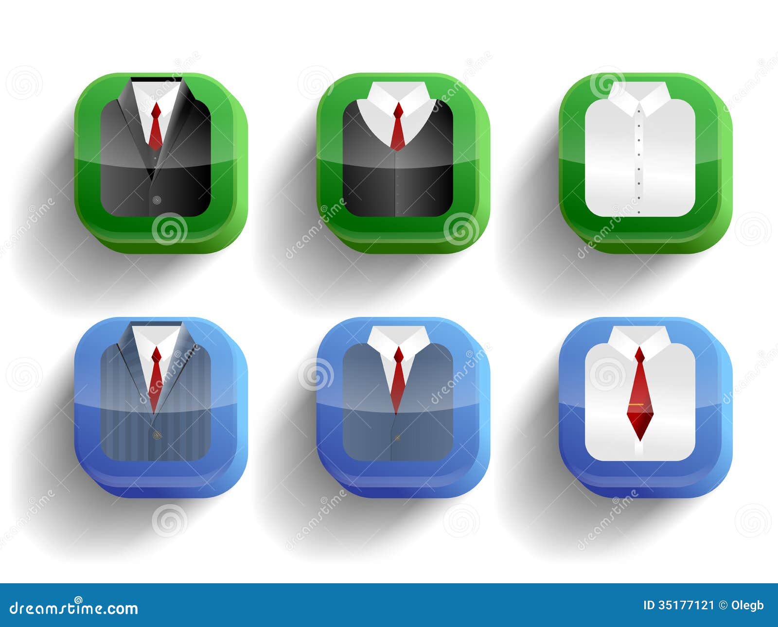 Sistema De Iconos Del Vector Ilustración del Vector - Ilustración de ...