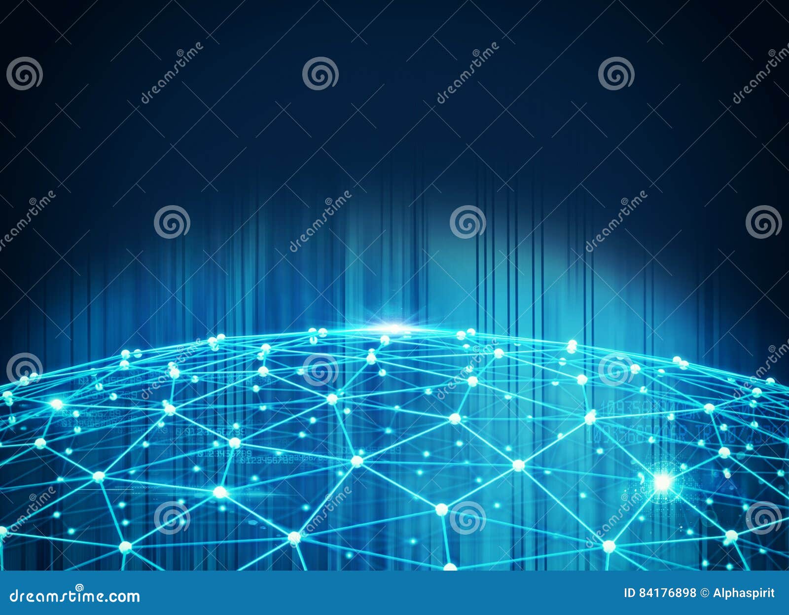 Sistema De Interconexión De La Red Stock de ilustración - Ilustración ...