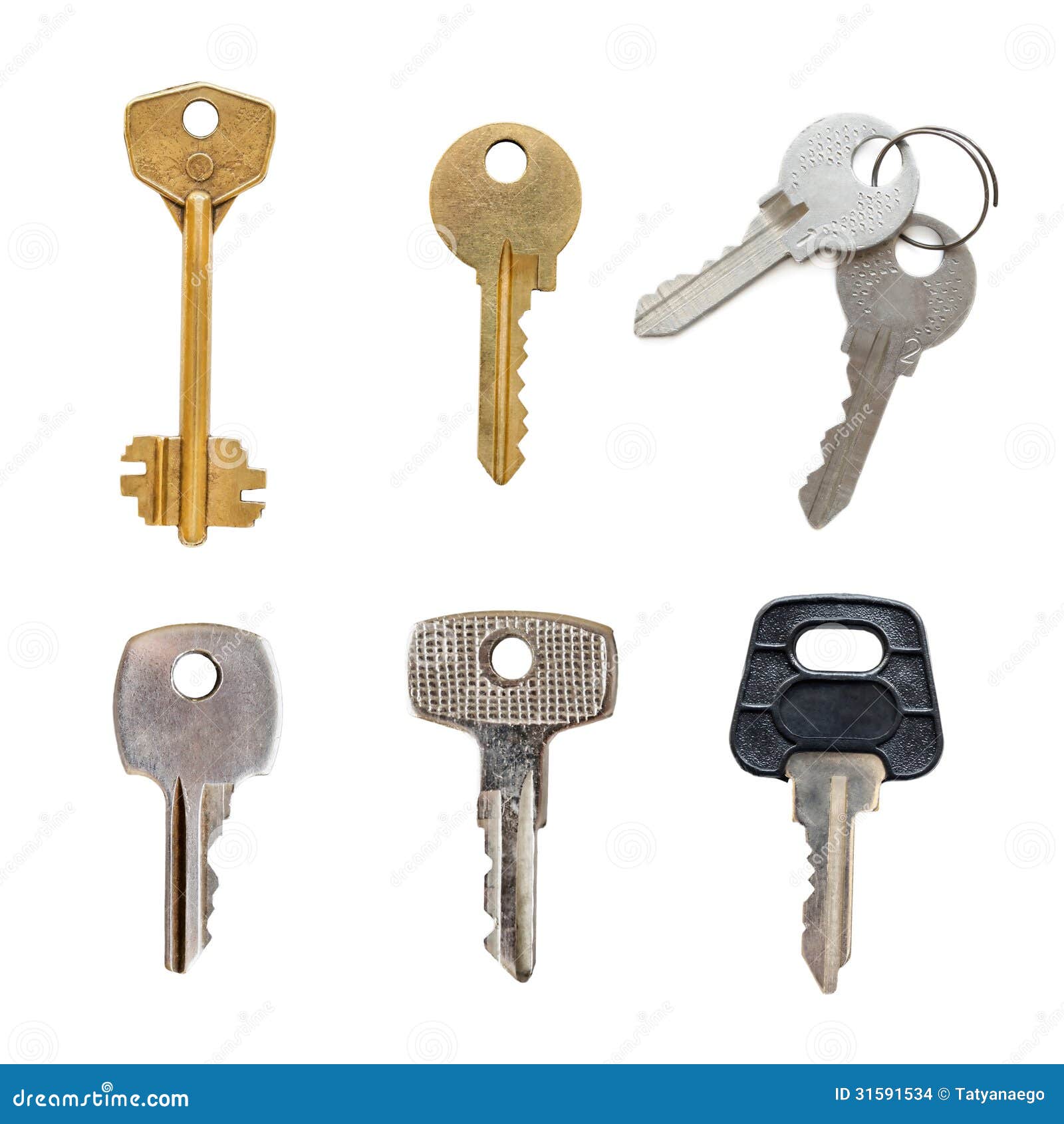 Sistema de llaves foto de archivo. Imagen de acceso, conjunto - 31591534