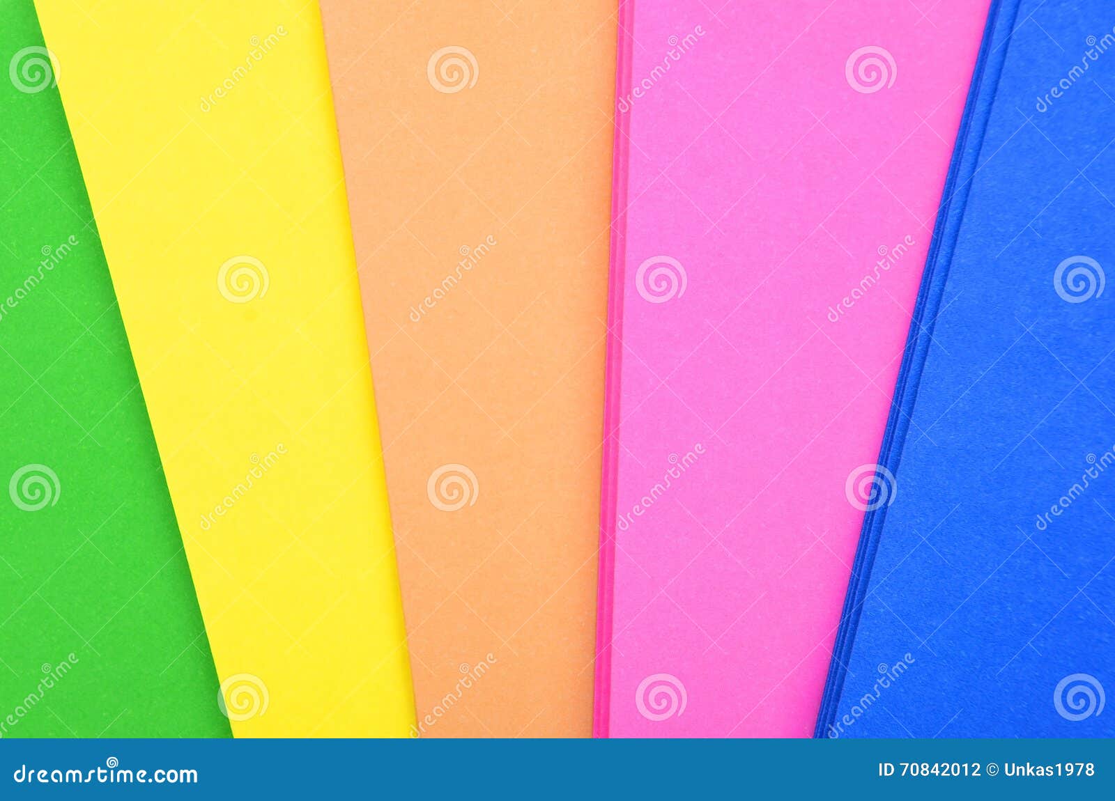 Sistema de papel del color foto de archivo. Imagen de color - 70842012