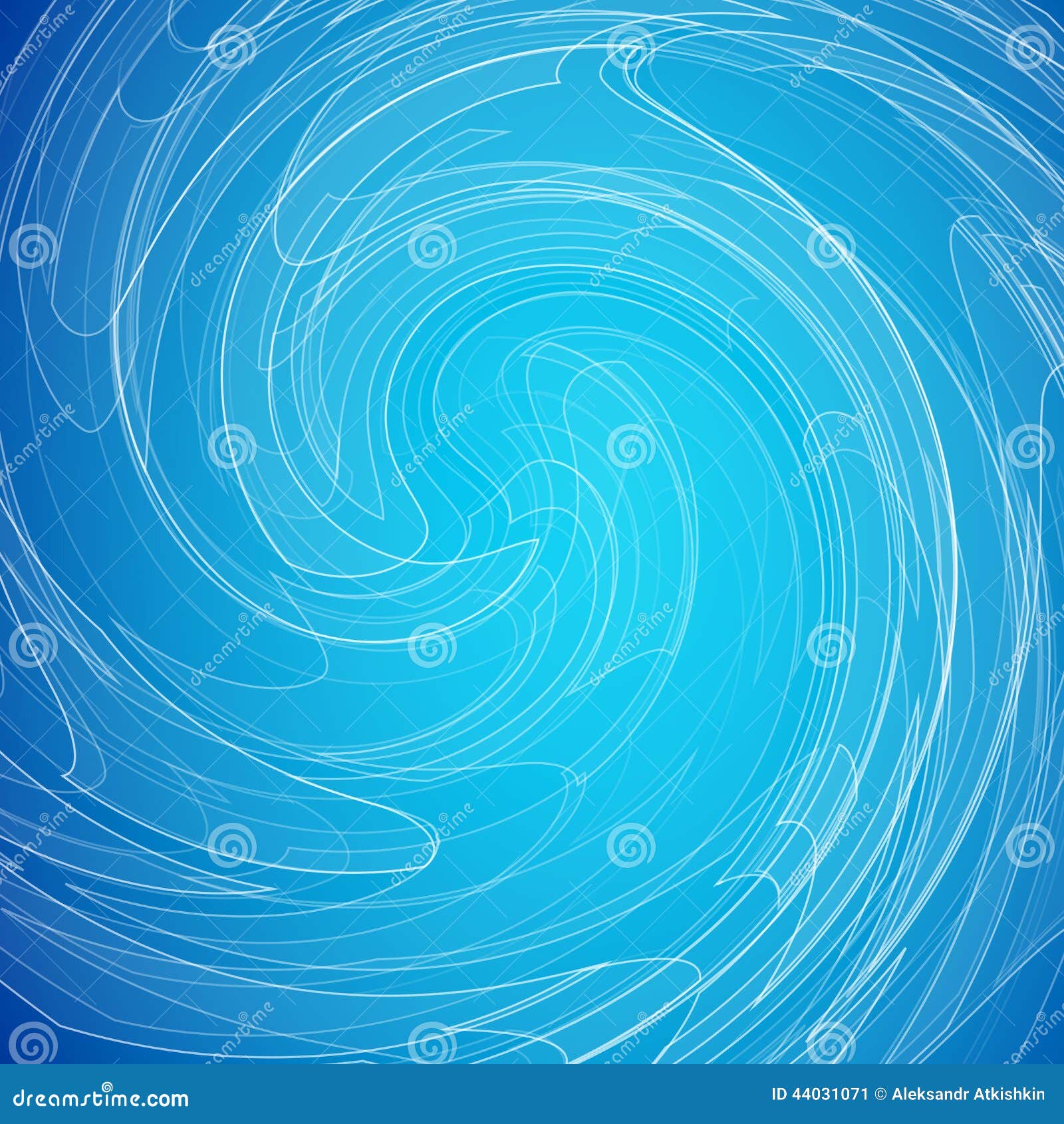 Sistema De Remolinos Del Agua Ilustración del Vector - Ilustración de ...