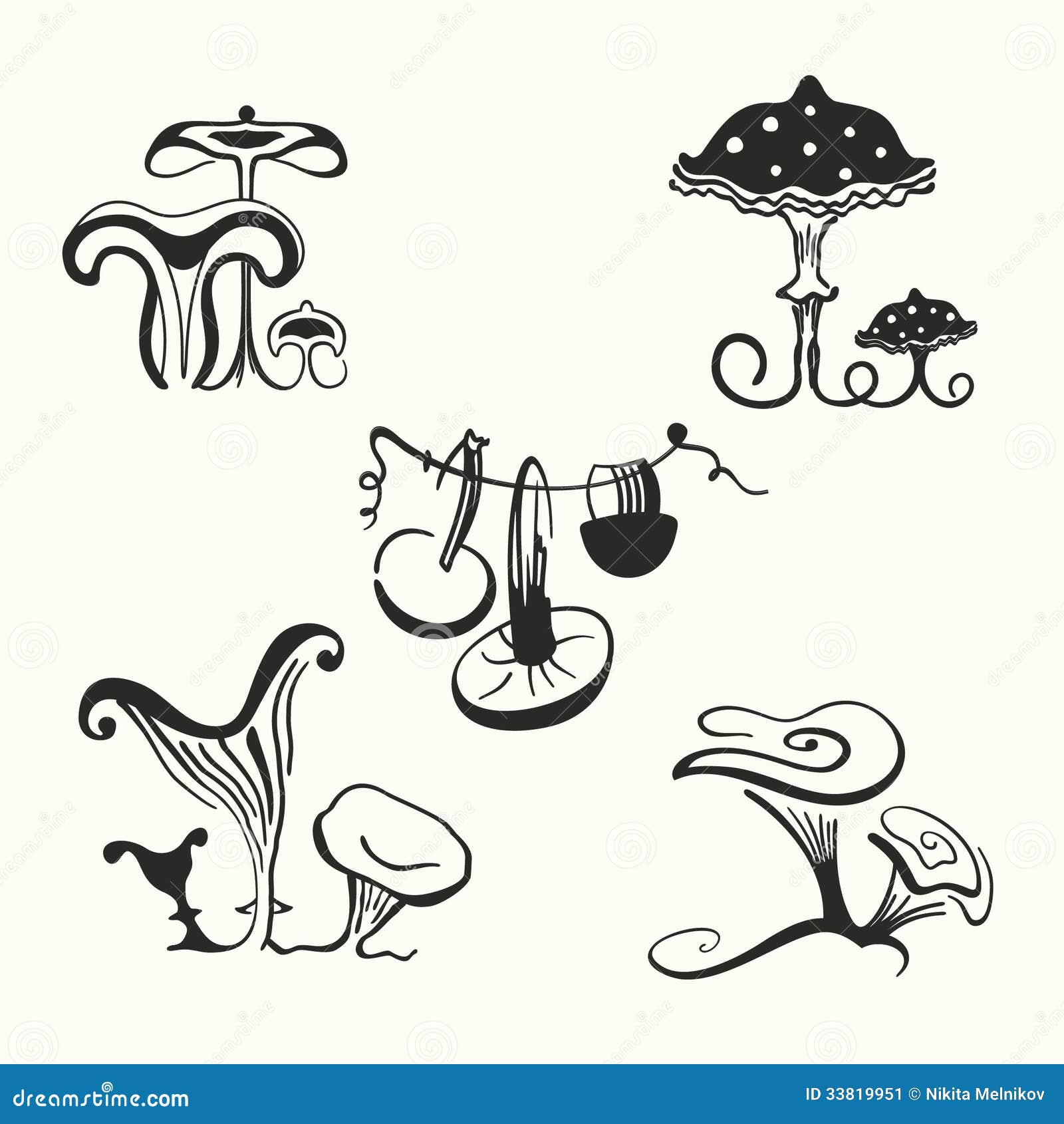 Sistema De Setas Estilizadas Ilustración del Vector - Ilustración de ...