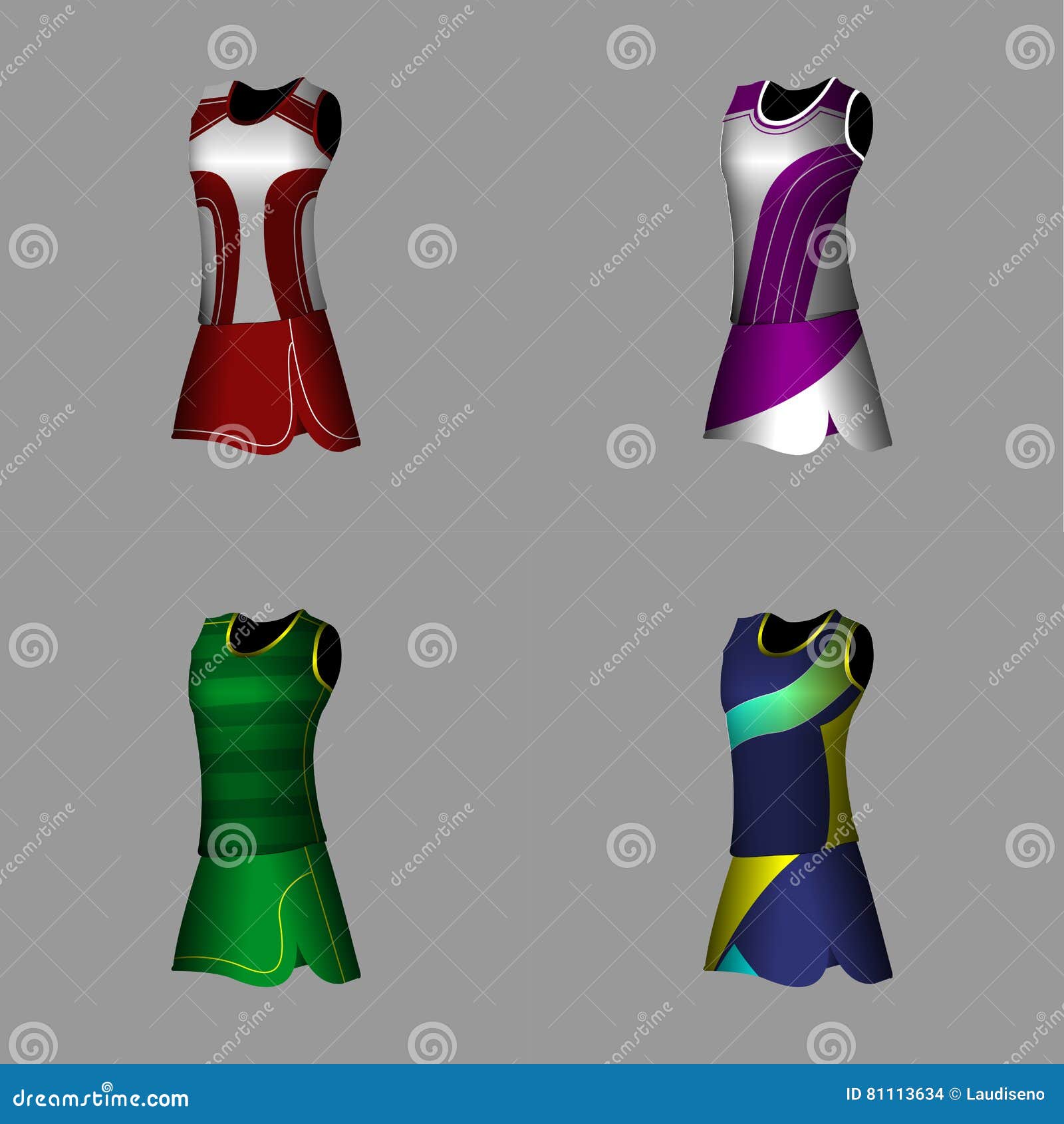 Sistema De Uniformes Del Deporte Imagen de archivo editorial ...