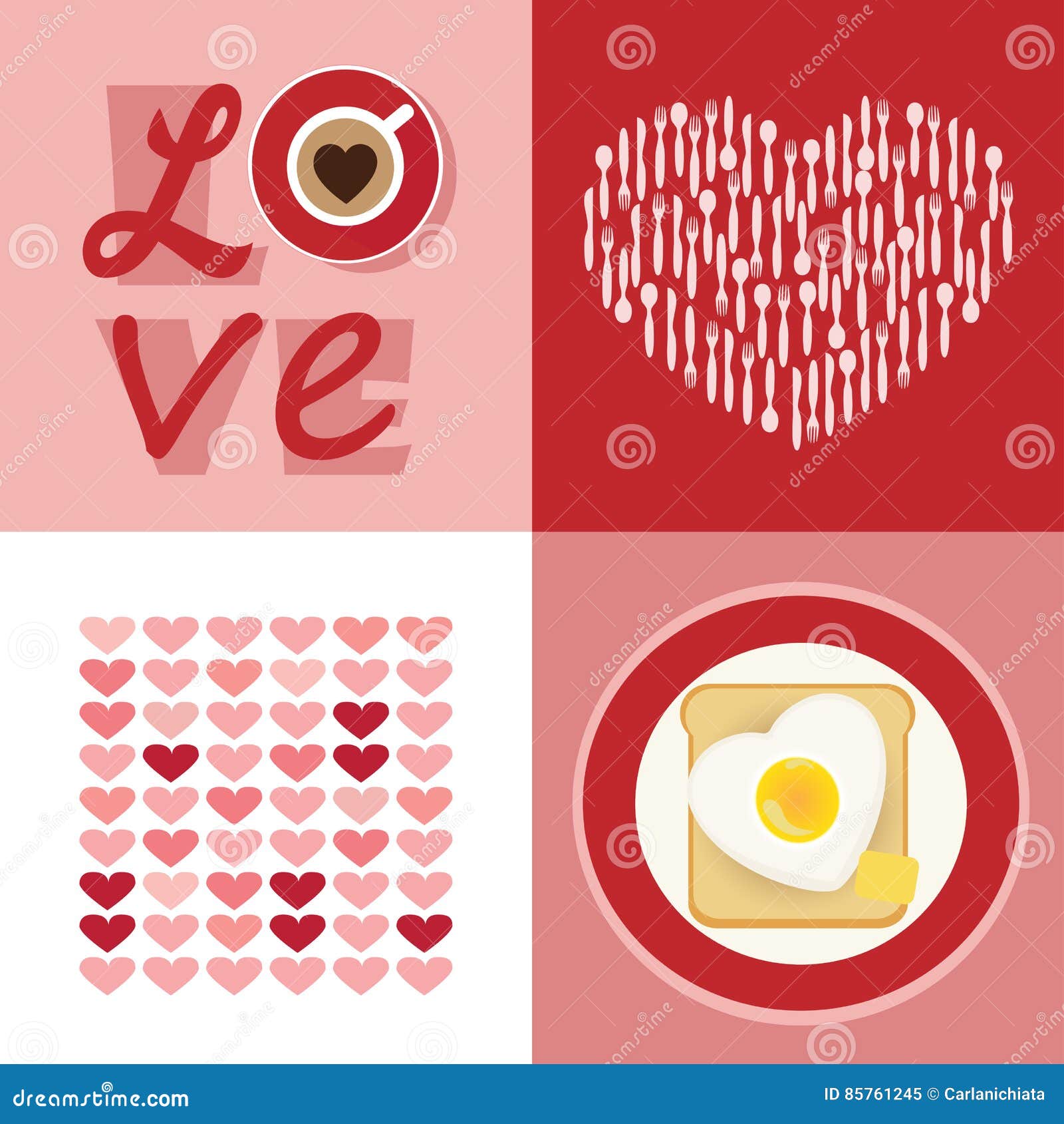 Sistema del amor ilustración del vector. Ilustración de amantes - 85761245