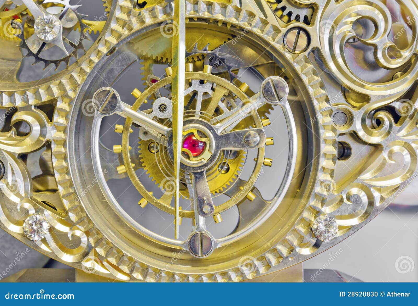 Sistema Del Engranaje De Los Relojes Foto de archivo - Imagen de rueda ...