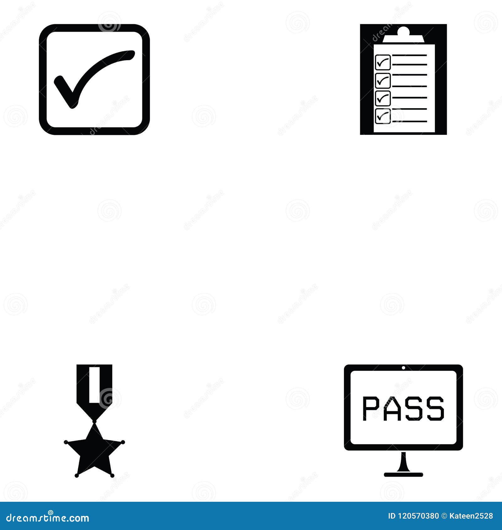 Sistema Del Icono Del Control De Calidad Ilustración del Vector ... Sistema Del Icono Del Control De Calidad Ilustración del Vector ...