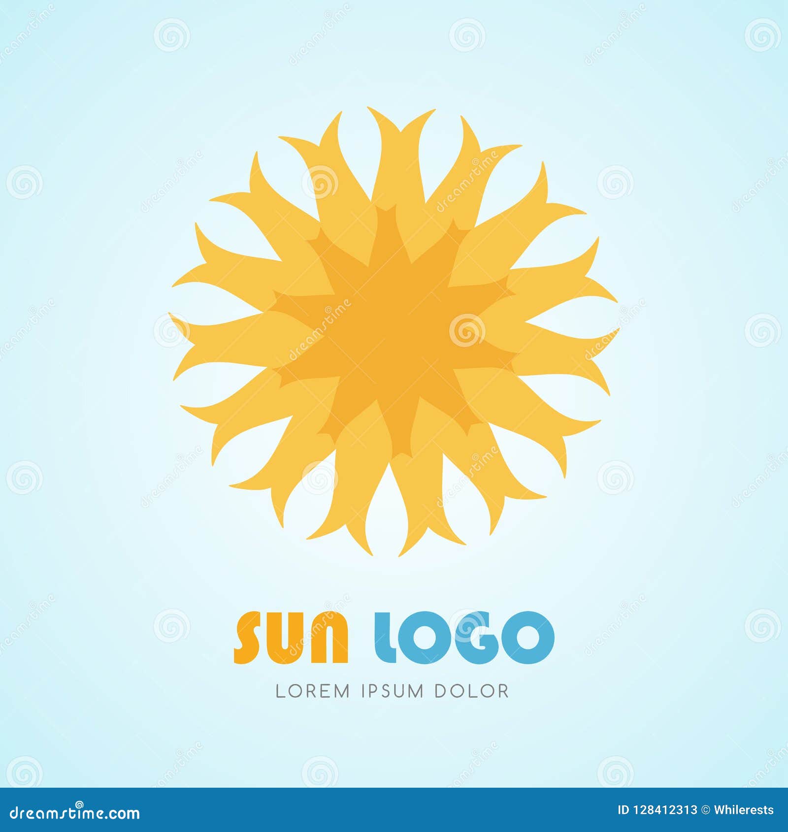 Sistema Del Icono De Sun, Ejemplo Del Vector Ilustración del Vector ...