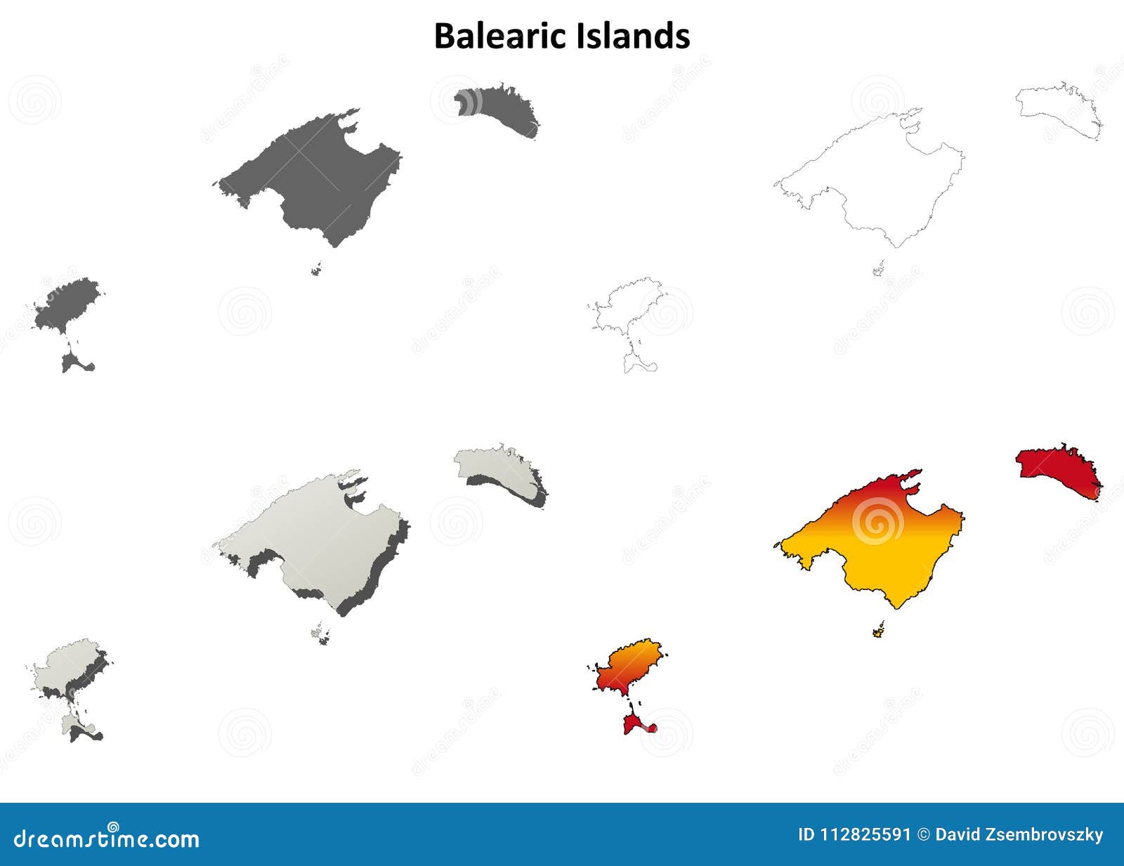 Sistema Del Mapa Del Esquema Del Espacio En Blanco De Bah A Ilustraci N