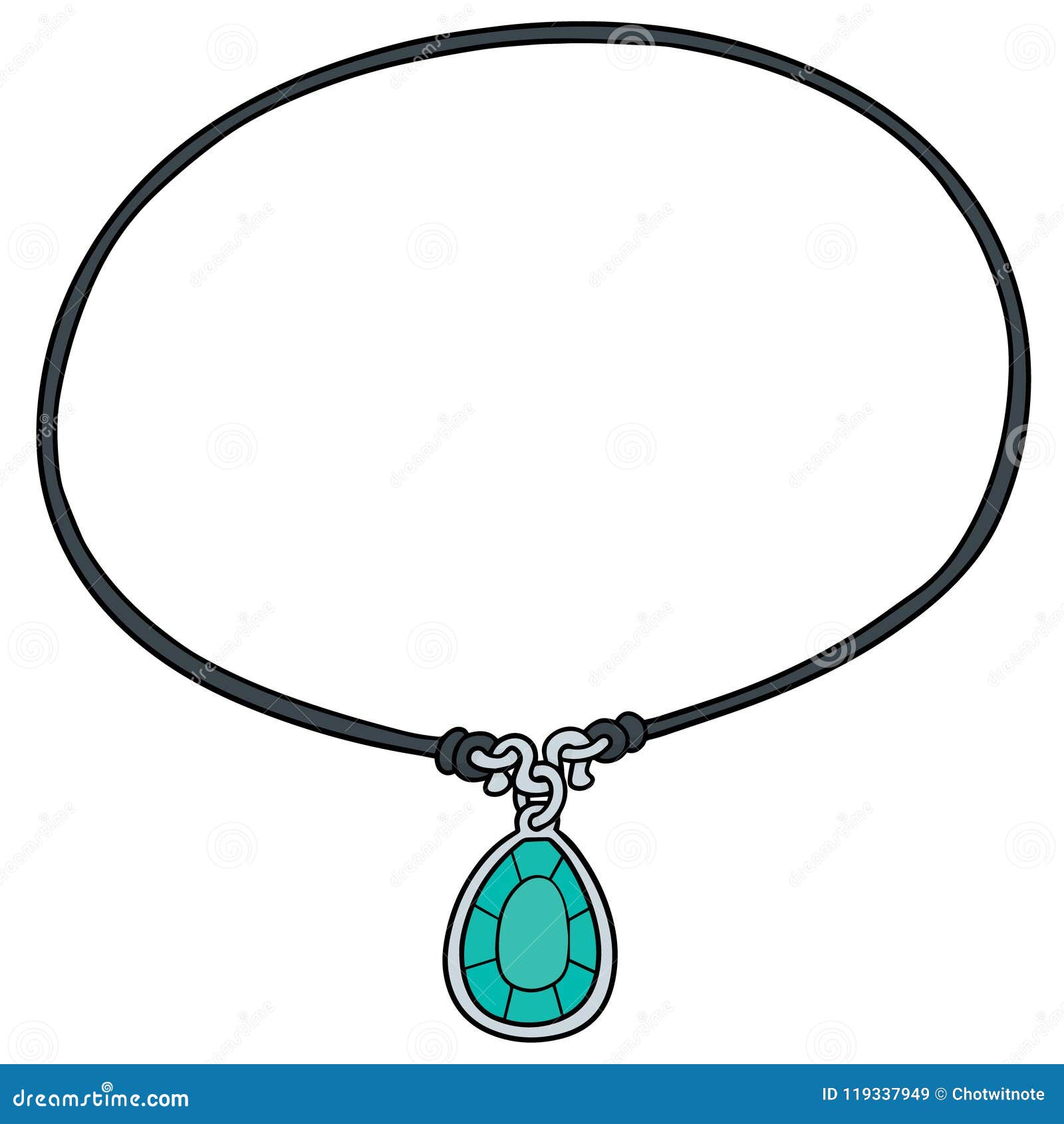 Sistema Del Vector Del Collar Ilustración del Vector - Ilustración de ...