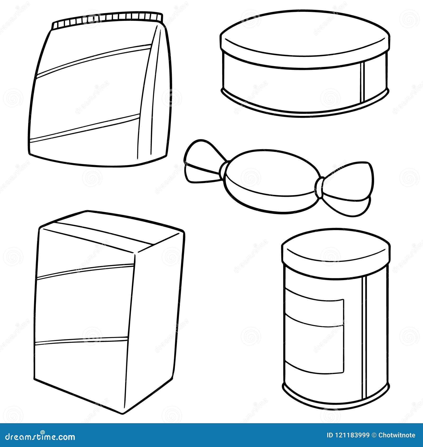 Sistema Del Vector De Bocado Ilustración del Vector - Ilustración de ...