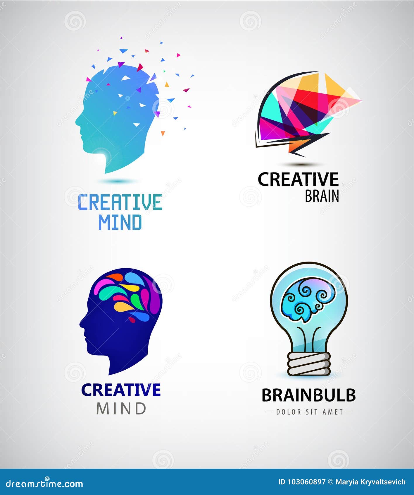 Sistema Del Vector De La Mente Creativa, Intercambio De Ideas ...