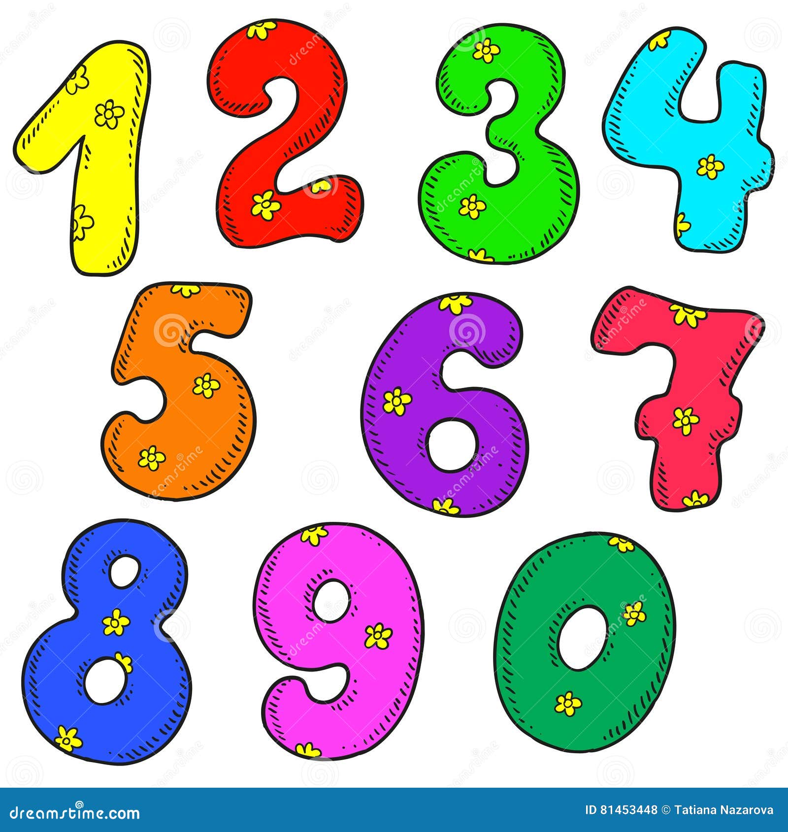 Diferentes Formas De Numeros Diferentes Formas De Numeros
