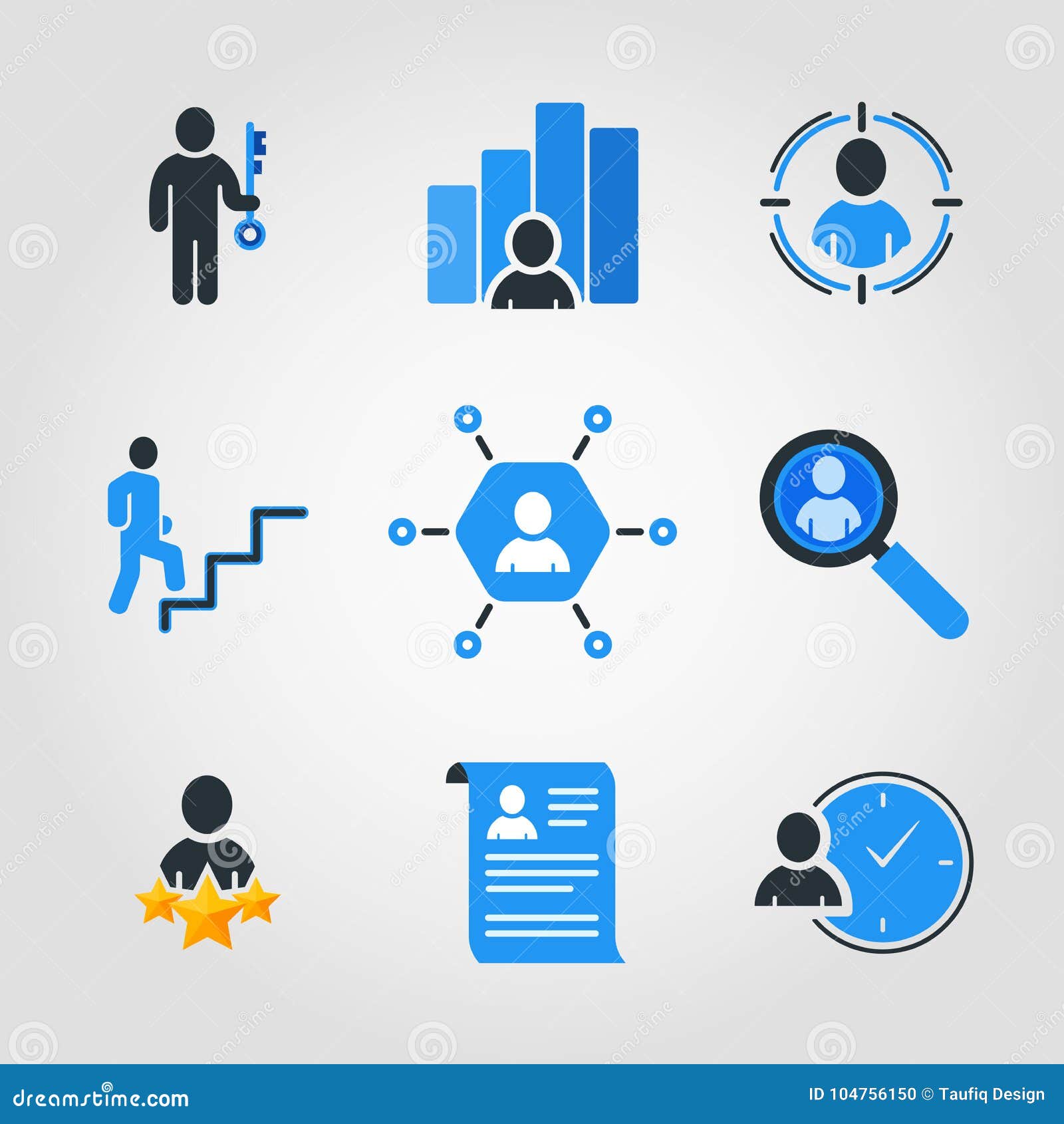 Sistema Simple De Iconos Coloridos Del Vector Del Negocio Contiene Tal ... Sistema Simple De Iconos Coloridos Del Vector Del Negocio Contiene Tal ...