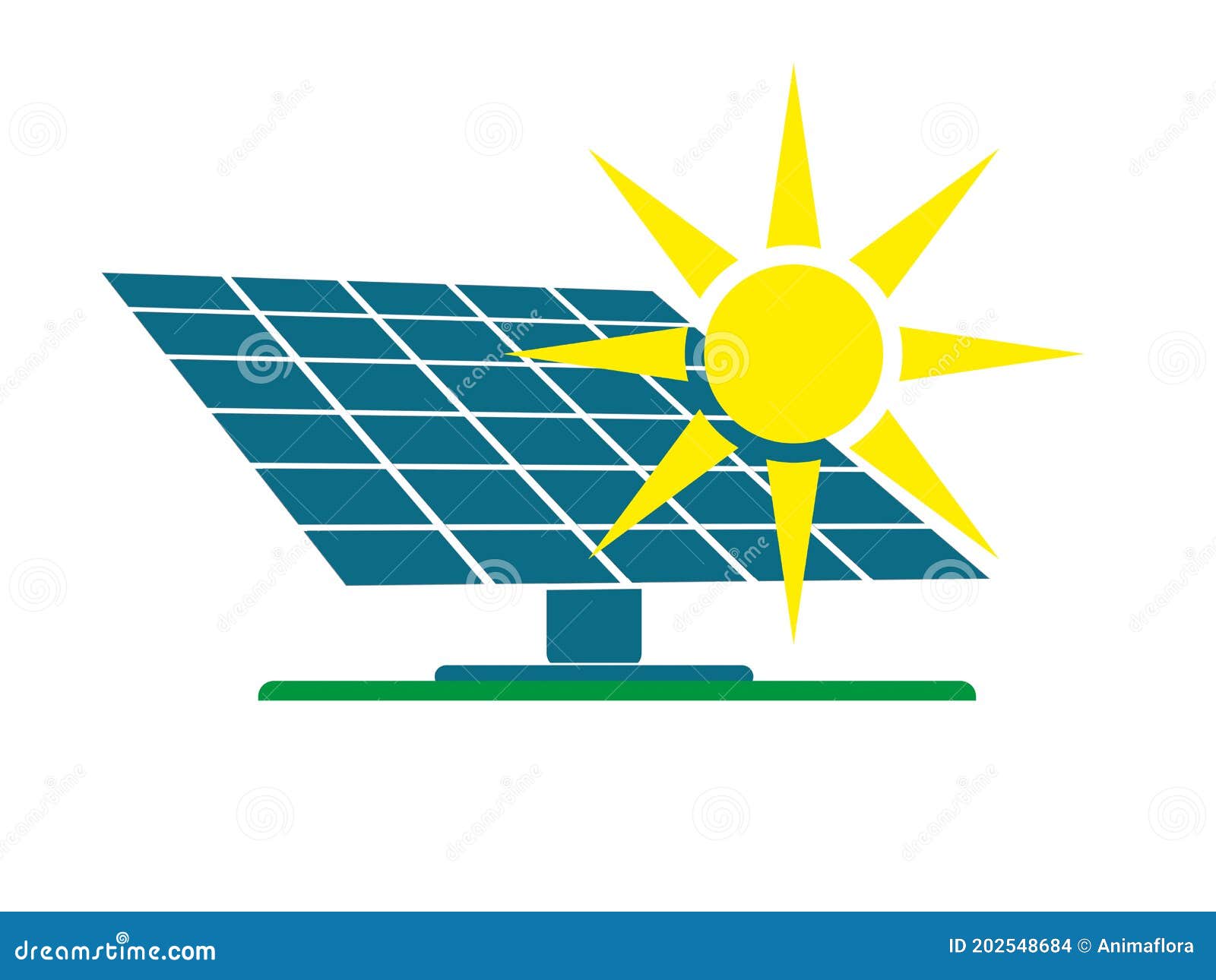 Sistema Solar Con Vector Solar Aislado En Fondo Blanco Stock de ...